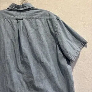 Ralph Lauren | Shirts | Ralph Lauren Blue Chambray Denim Mens Xxl Usa ...